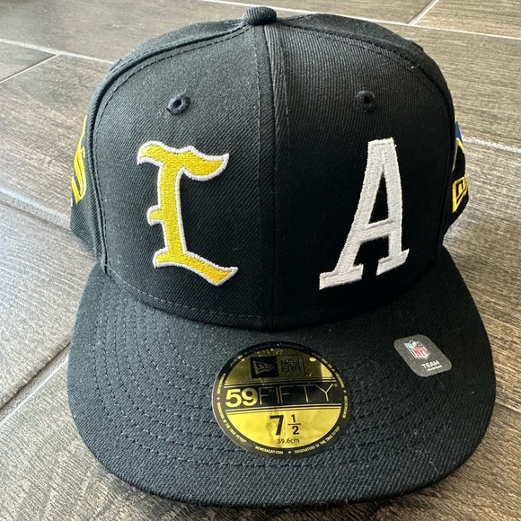 BORN X RAISED | Accessories | Born X Raised X La Rams Fitted Hat | Poshmark